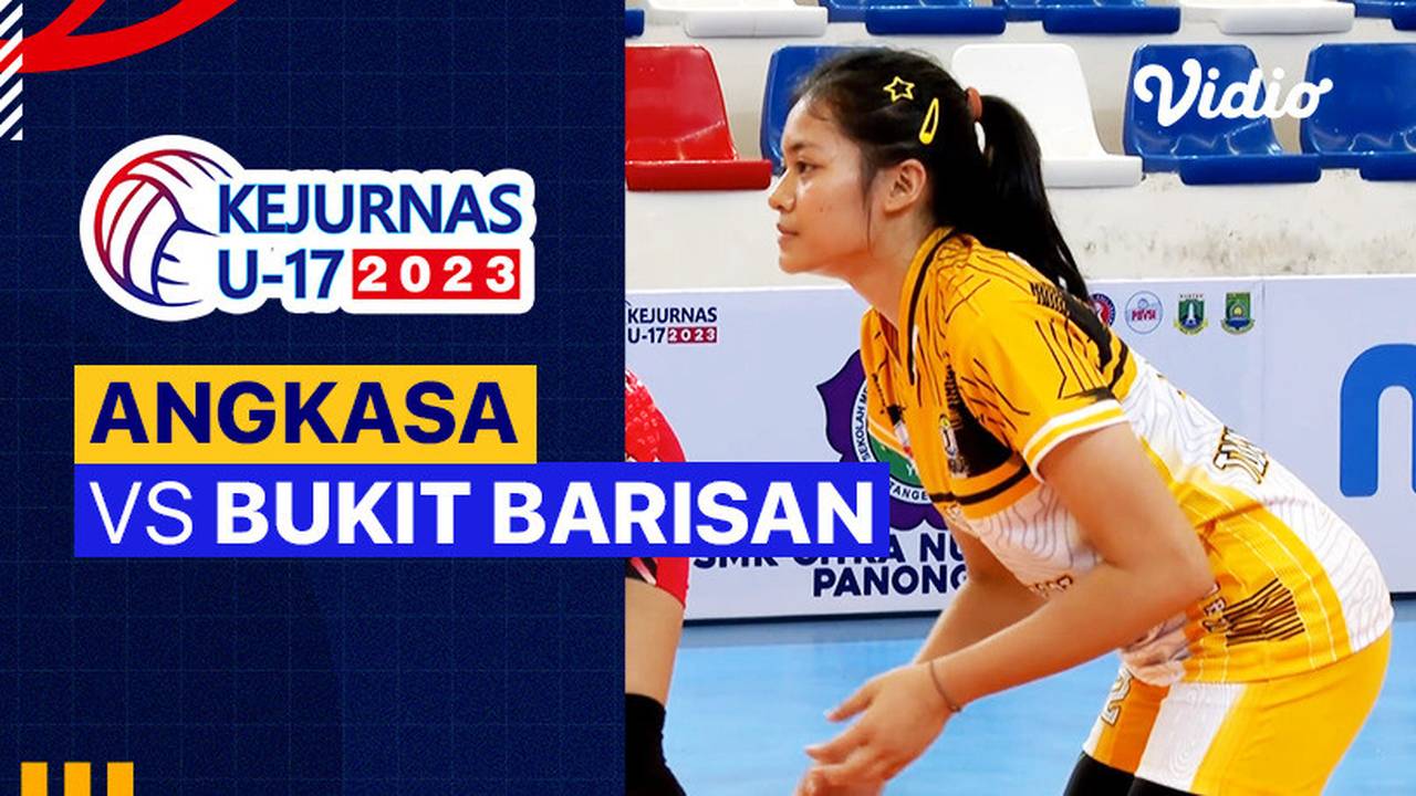 Putri: Angkasa vs Bukit Barisan - Full Match | Kejurnas Bola Voli ...