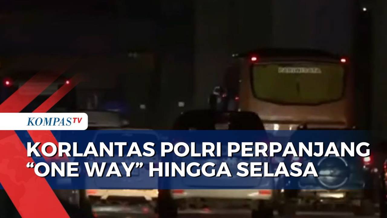Sistem One Way Km 72 Tol Cikatama- Km 414 Tol Kalikangkung Diperpanjang Hingga Selasa - Kompas ...