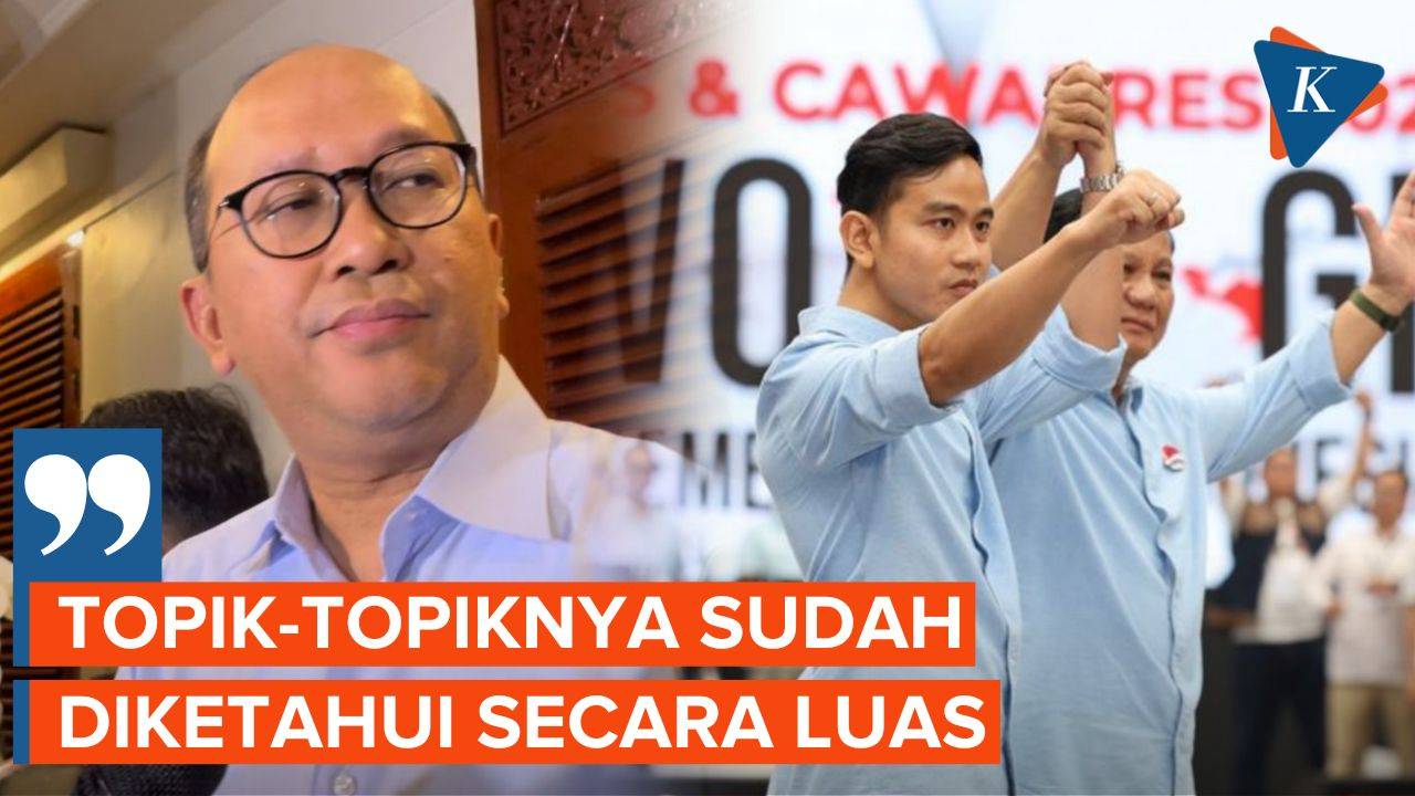Ditanya Persiapan Debat Capres Cawapres, TKN Prabowo-Gibran: Normal ...