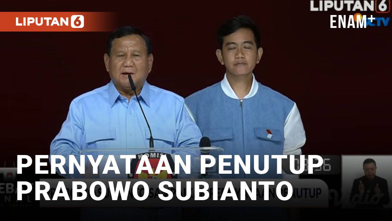 Prabowo Minta Maaf ke Anies dan Ganjar - LiputanEnam | Vidio