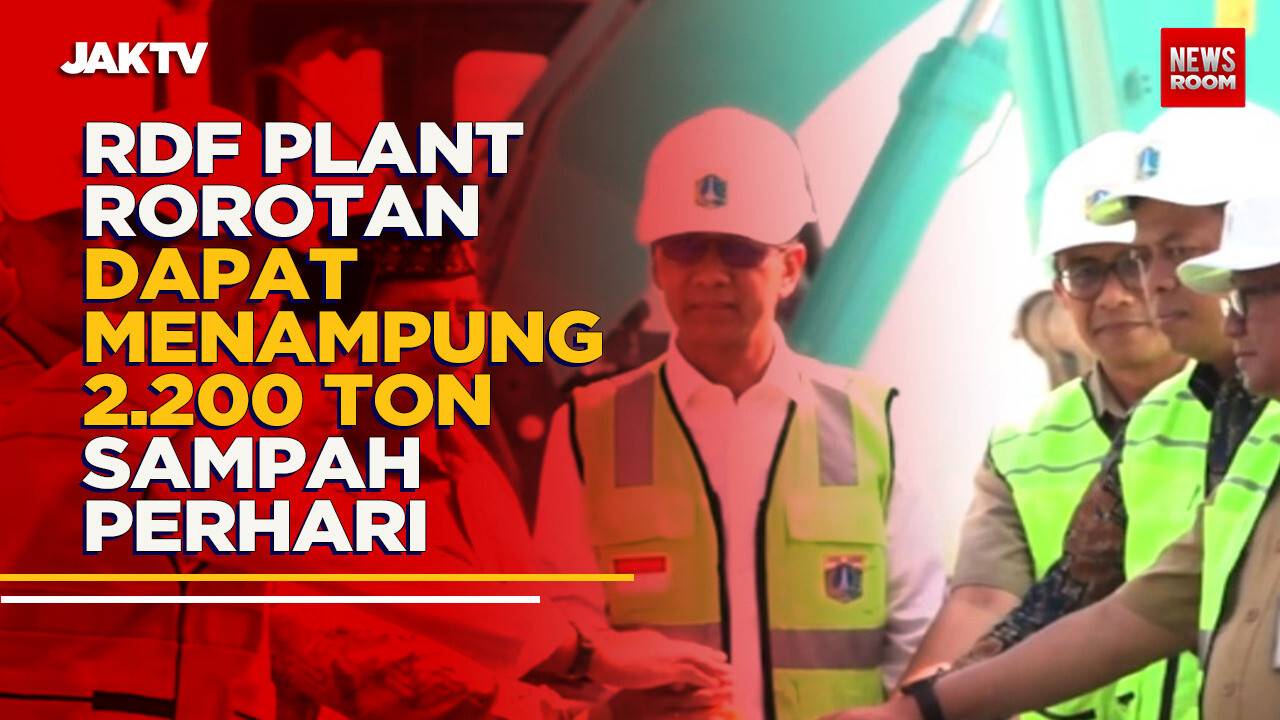RDF Plant Rorotan Dapat Menampung 2.200 Ton Sampah Perhari - jaktv.official