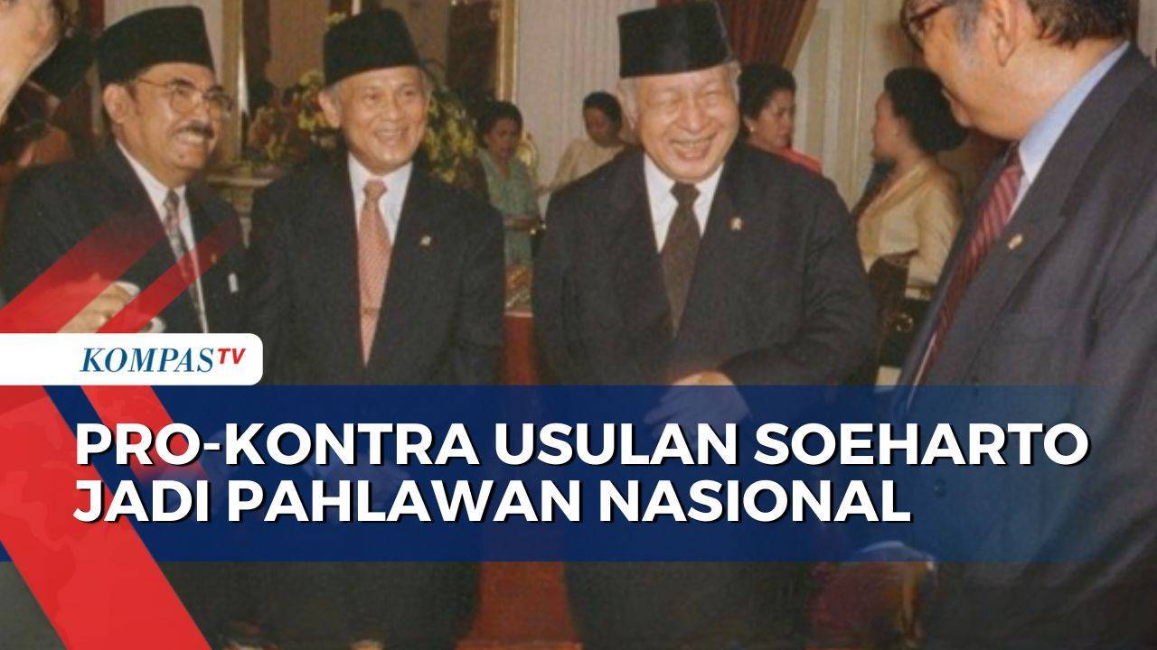 Pro Kontra Usulan Soeharto Jadi Pahlawan Nasional, Begini Tanggapan Mensesneg - Kompas TV | Vidio