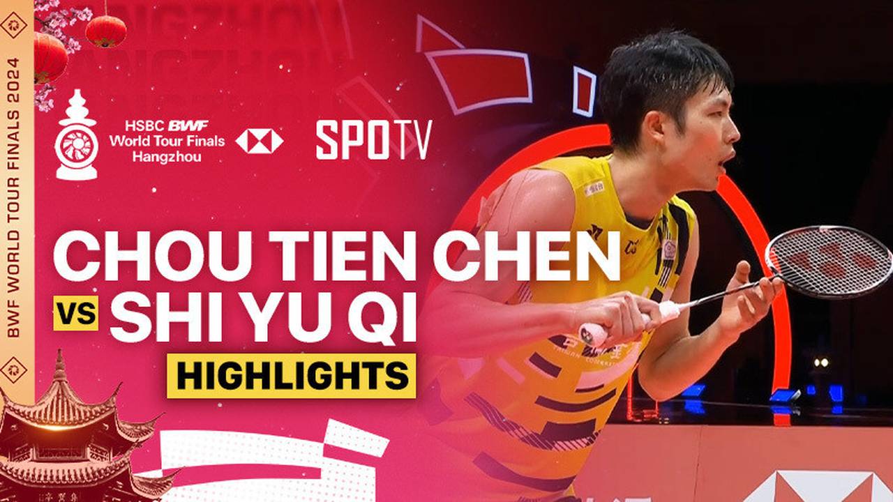 Chou Tien Chen (TPE) vs Shi Yu Qi (CHN) - Highlights | BWF World Tour Finals 2024 - Men's ...