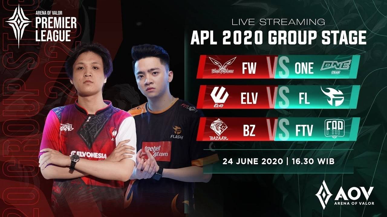 APL 2020 Group Stage Day 4 - Garena AOV (Arena of Valor) | Vidio