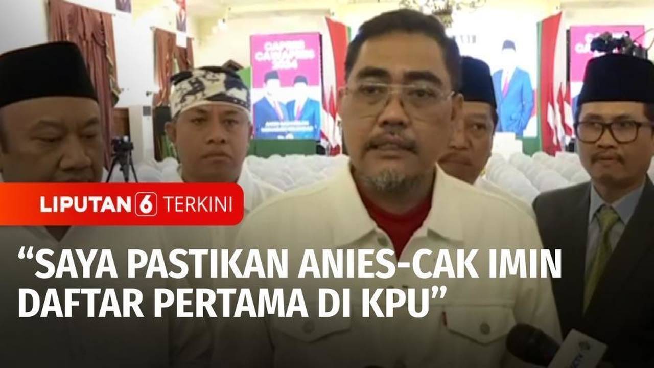 Waketum PKB Pastikan Anies-Cak Imin Jadi Pasangan Pertama yang Daftar di KPU | Liputan 6 - SCTV ...