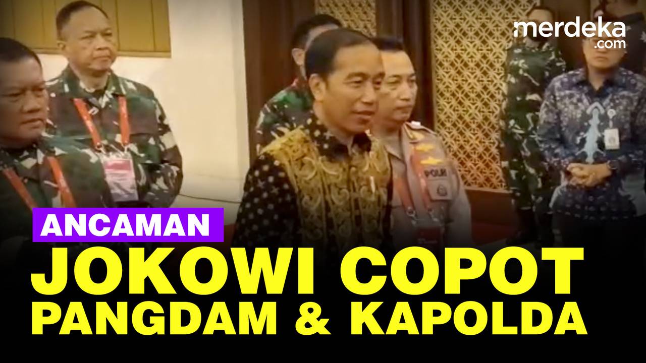 TNI Polri Wajib Waspada, Jokowi Janji Copot Pangdam & Kapolda Imbas ...