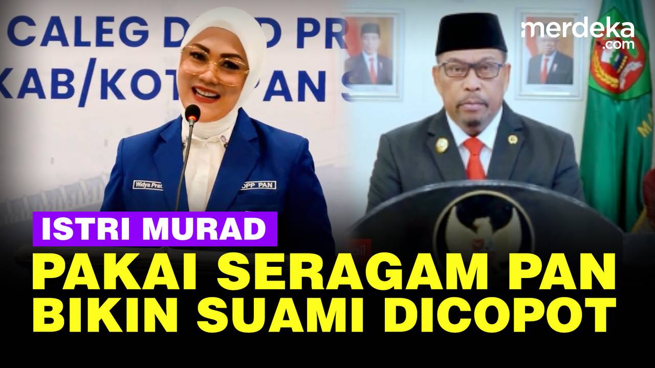 Penampilan Widya Pratiwi Istri Murad Ismail Berseragam PAN, Bikin Suami ...