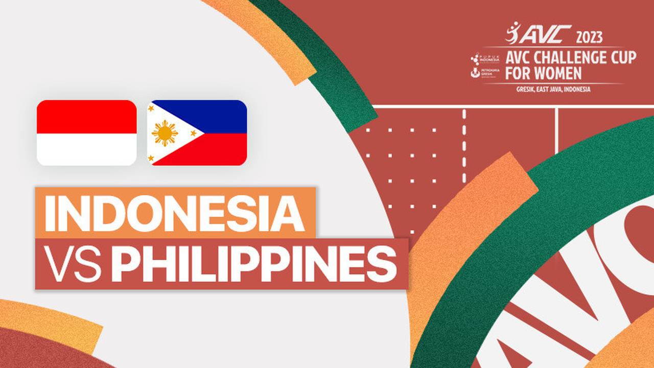 Full Match | Indonesia vs Philippines | AVC Challenge Cup for Women 2023 | Vidio