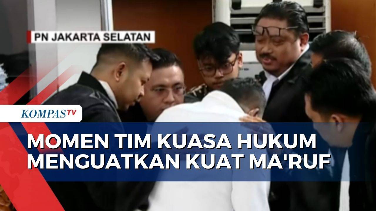 Tim Kuasa Hukum Elus Pundak Kuat Maruf Usai Dijatuhi Vonis 15 Tahun ...