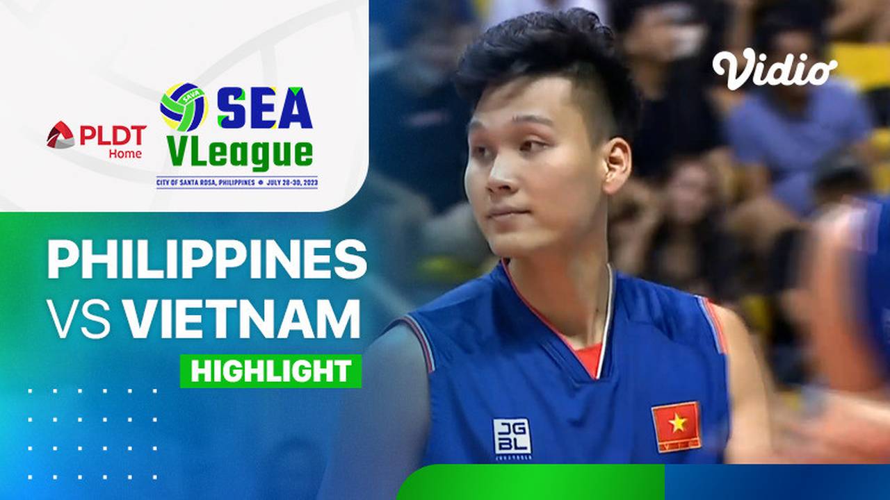 Highlights | Putra: Philippines vs Vietnam | SEA VLeague - Philippines | Vidio