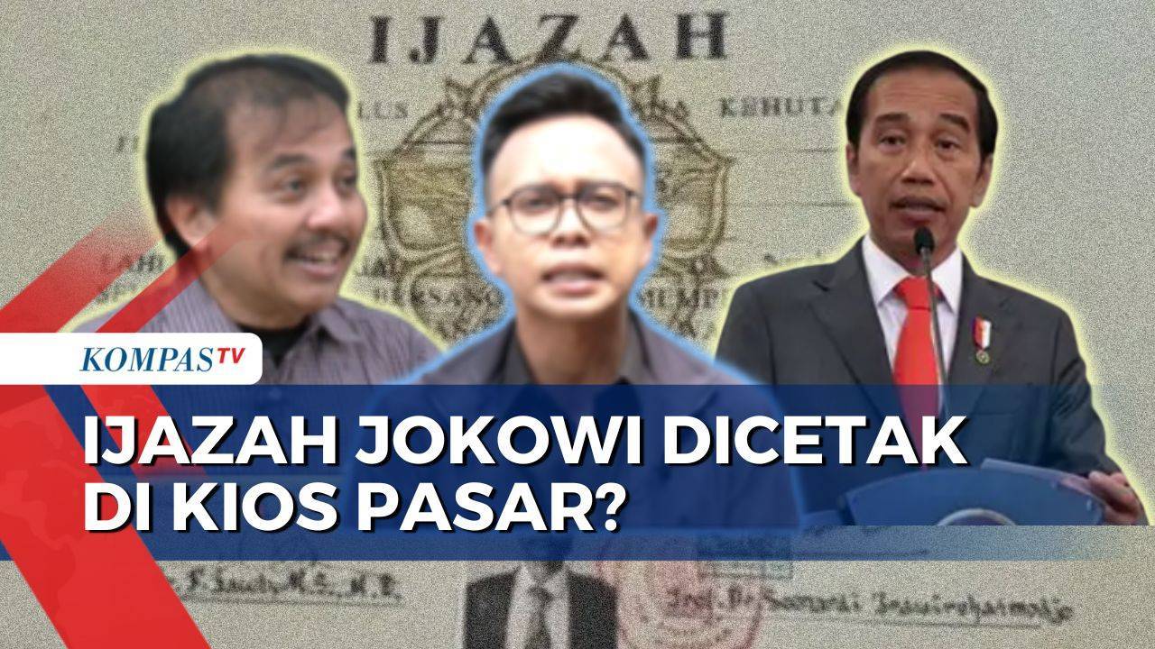 Roy Suryo Tuding Ijazah Jokowi Dicetak di Pasar Pramuka hingga Sebut Nama Paiman Raharjo ...