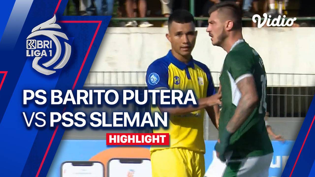 Highlights - PS Barito Putera vs PSS Sleman | BRI Liga 1 2023/24 | Vidio