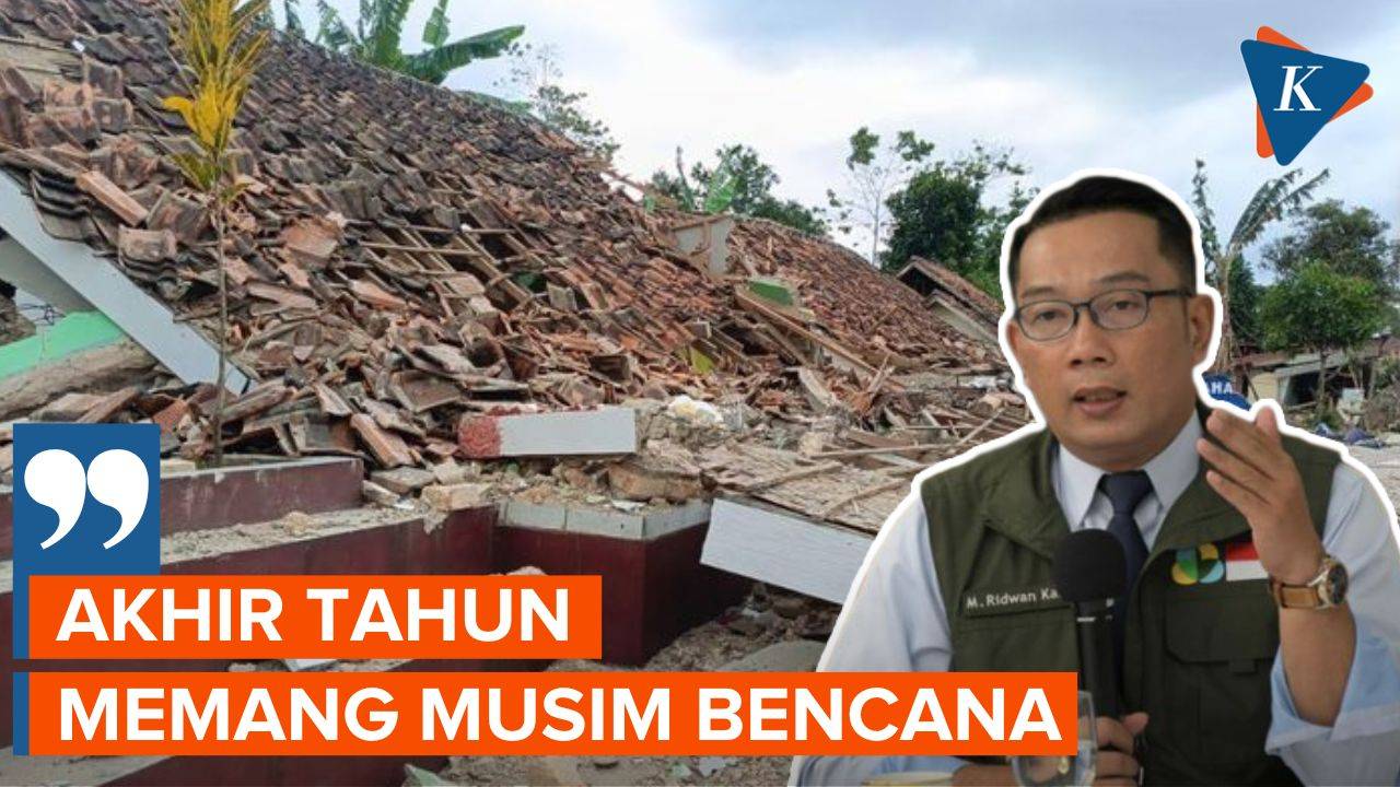 Ridwan Kamil soal Gempa Cianjur: Mohon Waspada Siaga Satu - Kompascom | Vidio