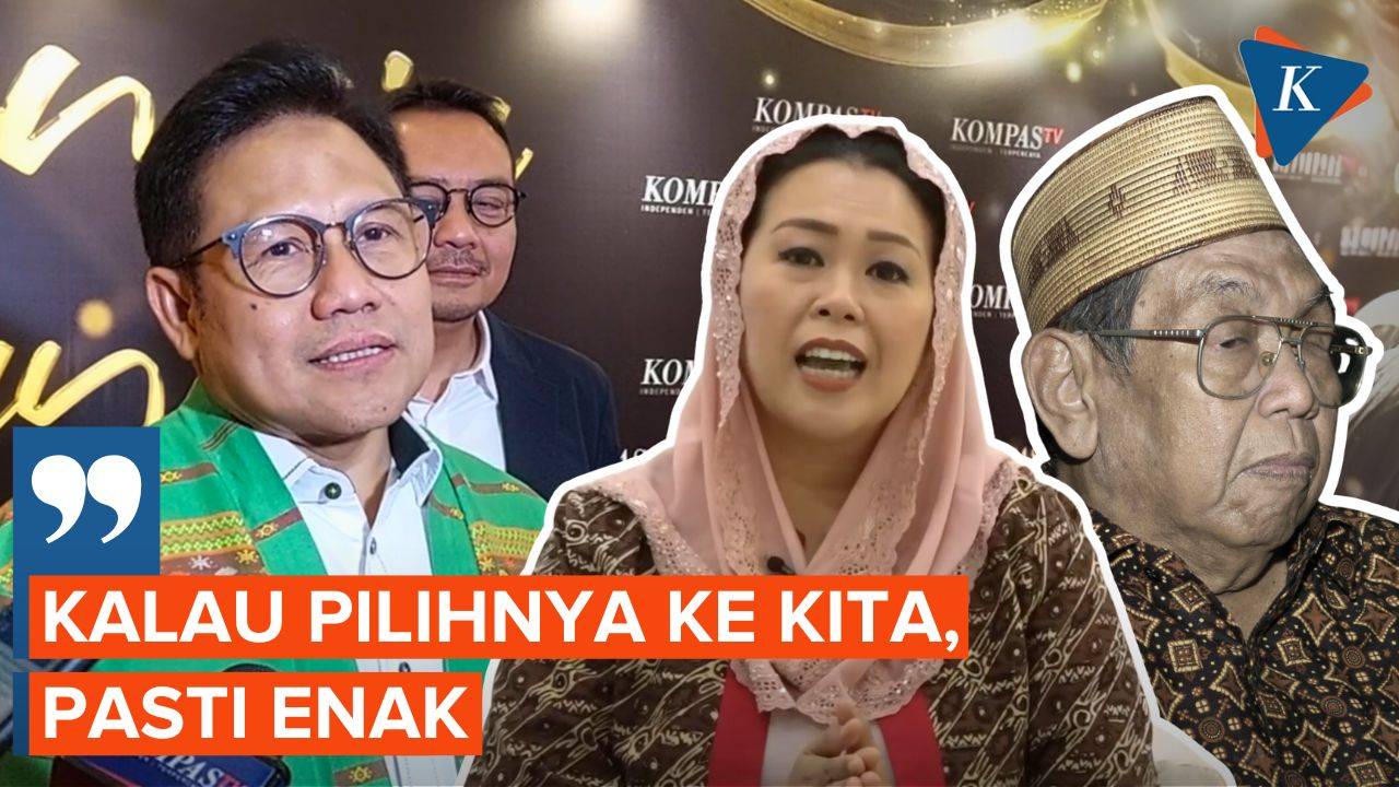 Jawaban Cak Imin soal Arah Pilihan Keluarga Gus Dur - Kompascom | Vidio