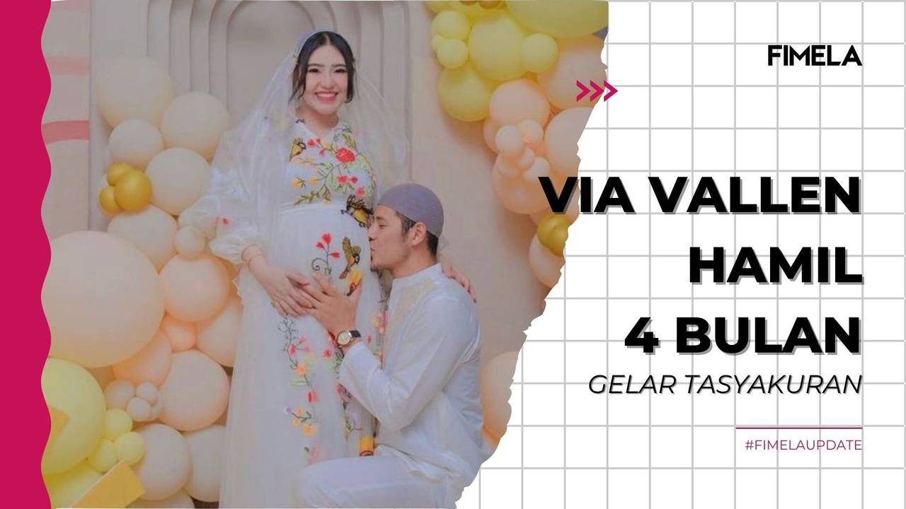 Potret Bahagia Via Vallen dan Cherva Yolanda gelar Acara Tasyakuran 4 ...