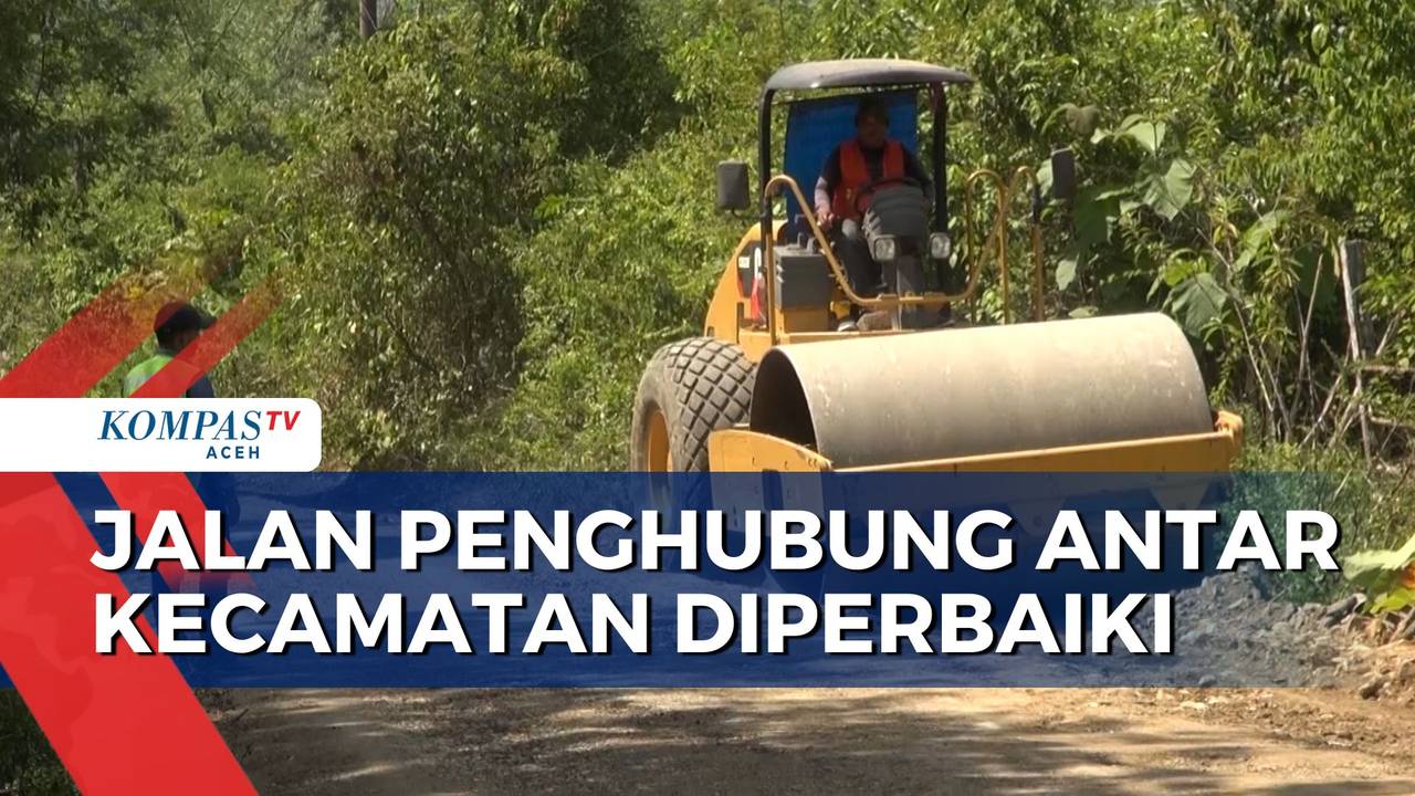 25 Tahun Rusak Parah Jalan Penghubung Antar Kecamatan Akhirnya Diperbaiki - Kompas TV | Vidio