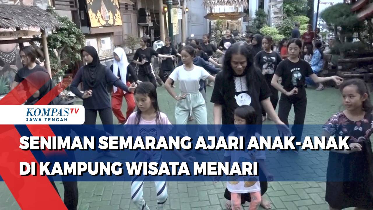 Seniman Semarang Ajari Anak-anak di Kampung Wisata Menari - Kompas TV