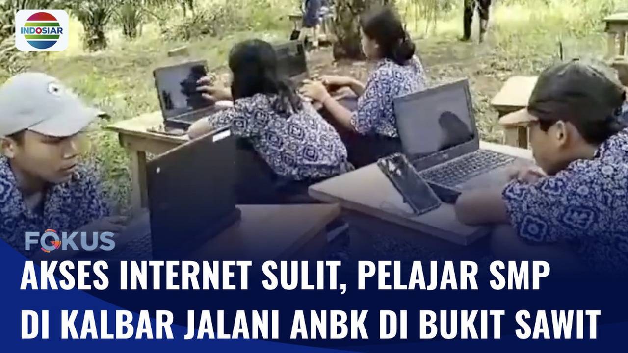 Miris!! Akses Internet Sulit, Pelajar SMP di Kalbar Terpaksa Jalani ...