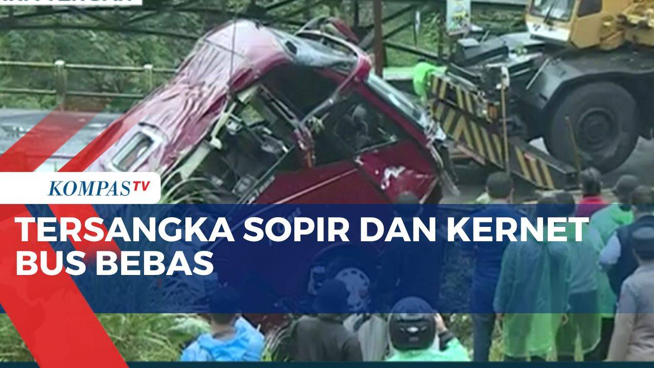 Penjelasan Polisi Soal Sopir dan Kernet Bus Masuk Jurang di Guci ...