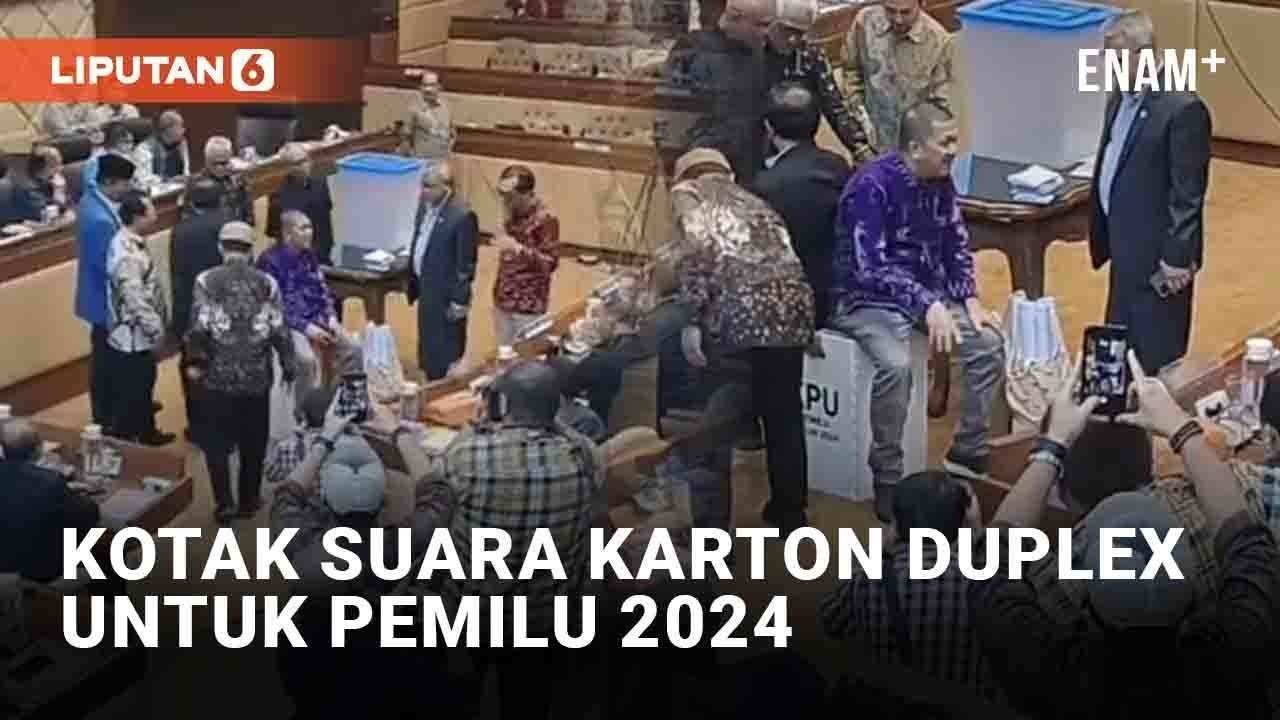 KPU Gunakan Kotak Suara Karton Duplex untuk Pemilu 2024, Diklaim Lebih ...