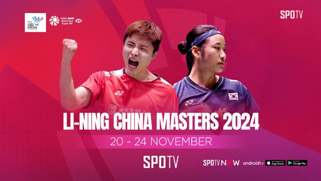 BWF LI-NING China Masters - 20-24 November 2024