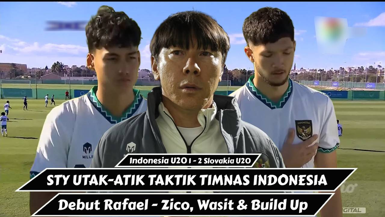 Timnas Indonesia Garang, Shin Tae Yong Buat Debut Rafael Struick & Zico Soree | Indonesia 1 - 2 ...