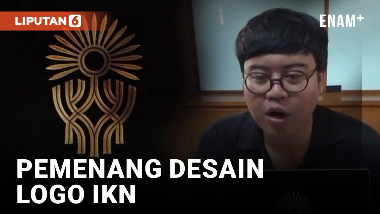Aulia Akbar Pemenang Logo IKN Rancangan Desainer Muda Asal Kota Bandung ...