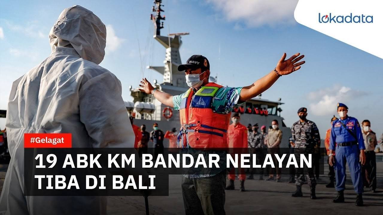19 ABK KM Bandar Nelayan 188 tiba di Bali, usai kecelakaan di perairan ...