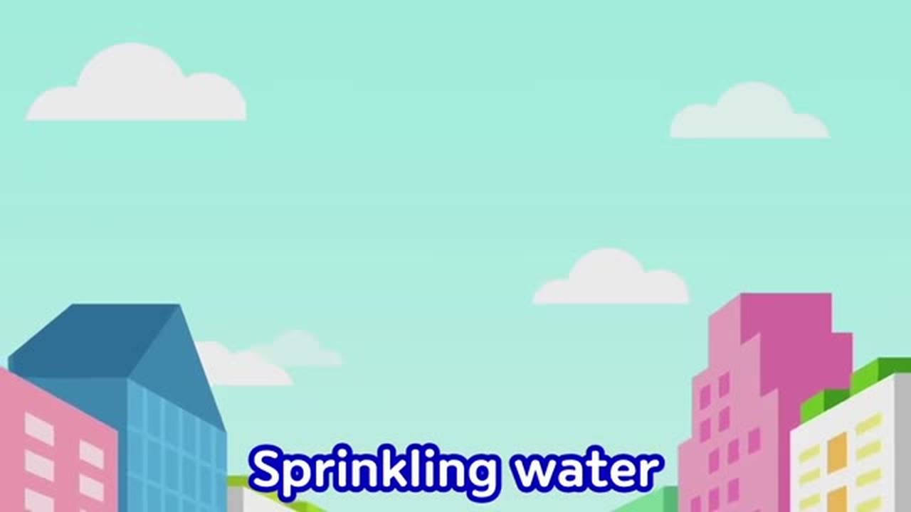 Tayo Heavy Vehicles Songs - Ep 05 - Water Truck Song (2022) | Vidio