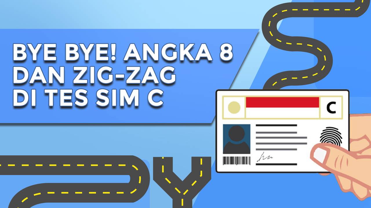 Desain Baru dan Buku Materi, Ujian Praktek SIM C Lebih Mudah ...