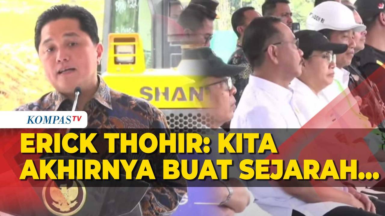 [FULL] Sambutan Erick Thohir di Groundbreaking National Training Center ...