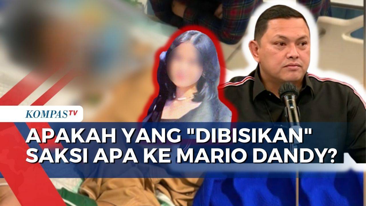 Mengungkap Bisikan Saksi APA ke Mario Dandy Soal Dugaan Pelecehan AG ...
