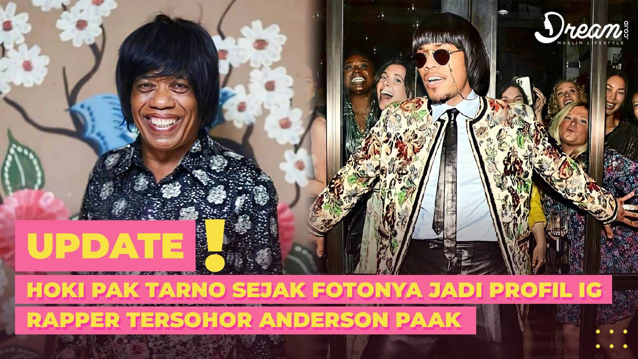 Hoki Pak Tarno Sejak Fotonya Jadi Profil IG Rapper Tersohor Anderson ...