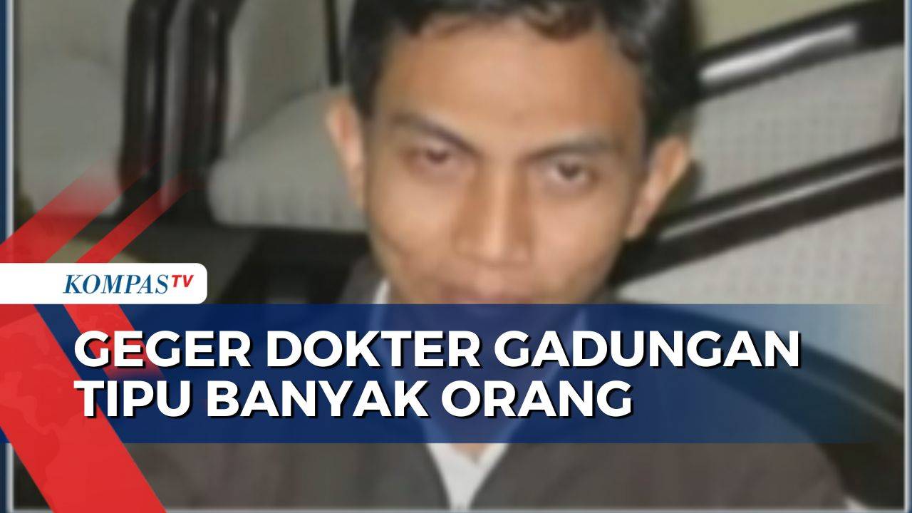Geger Dokter Gadungan Susanto Tipu Banyak Orang, Begini Kata Kemenkes ...