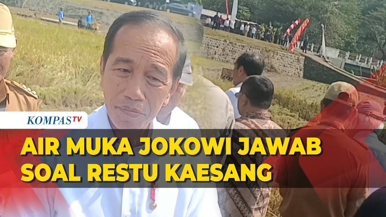 Respons Presiden Joko Widodo soal Pertanyaan Restu Kaesang Maju Pilkada 2024 - Kompas TV | Vidio