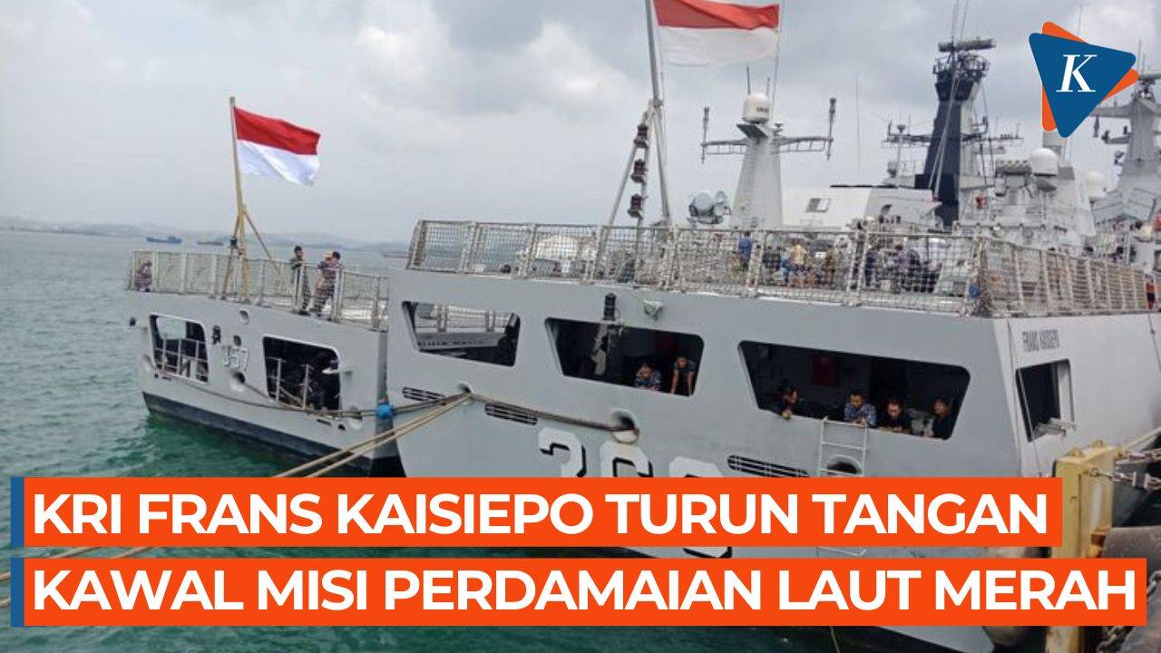 KRI Frans Kaisiepo Turun Andil dalam Perdamaian di Laut Merah, Sniper ...