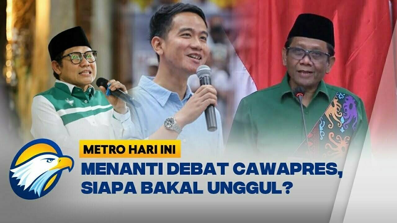Menanti Gagasan Gus Imin, Gibran & Mahfud MD di Debat Cawapres 2024 - METRO TV | Vidio