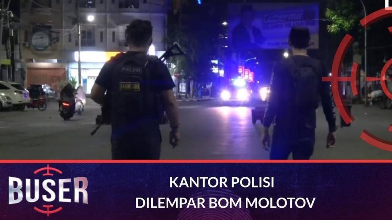 Full Mapolres Pelabuhan Makassar Diserang Otk Dengan Dilempari Bom