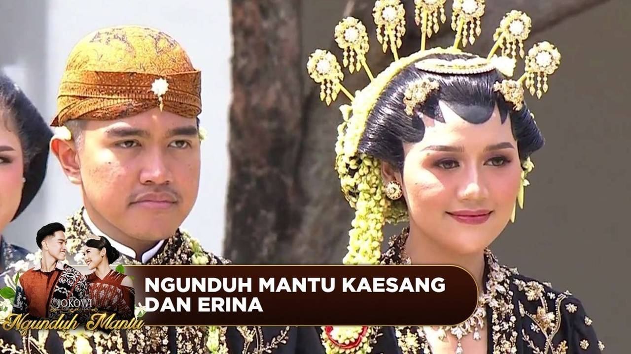 Cantik dan Tampan!! Pengantin Kaesang - Erina Didampingi Saudara ...