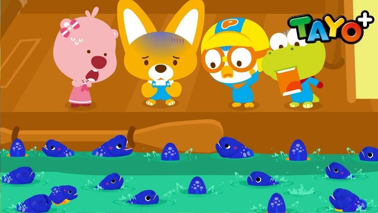 Pororo in the Amazon - Ep 01 - The Hungry Piranha | Pororo in the ...