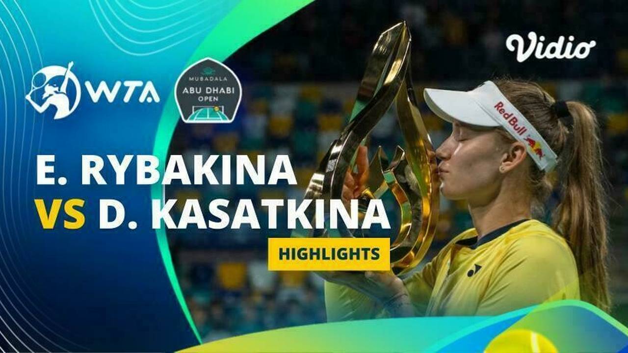 Final: Elena Rybakina vs Daria Kasatkina - Highlights | WTA Mubadala ...