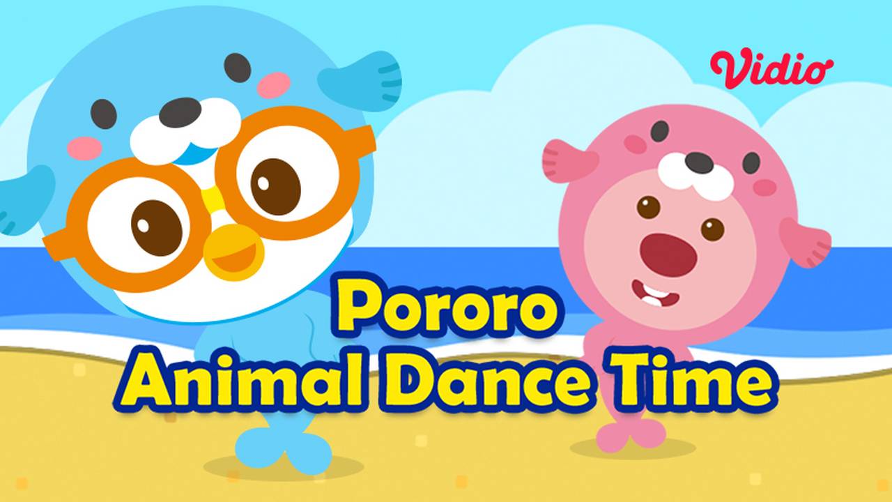 Nonton Pororo Animal Dance Time | Kartun Anak