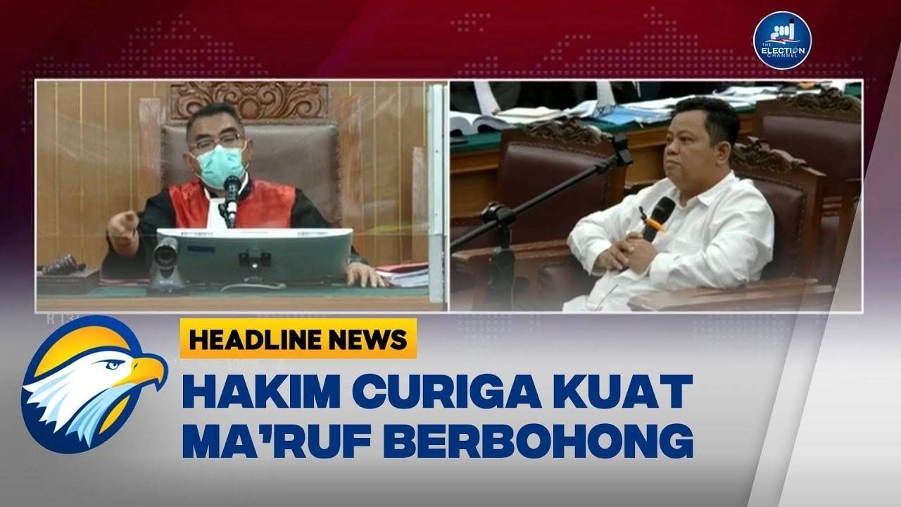 Kuat Ma'ruf Dimarahi Hakim Karena Diduga Berbohong - METRO TV | Vidio