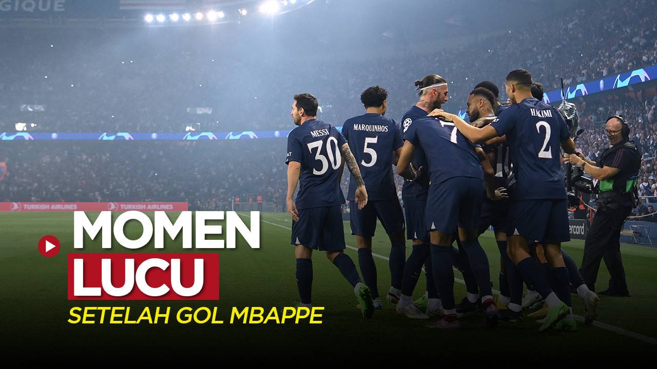 Liga Champions: Momen Lucu Setelah Kylian Mbappe Cetak Gol Fantastis ke ...