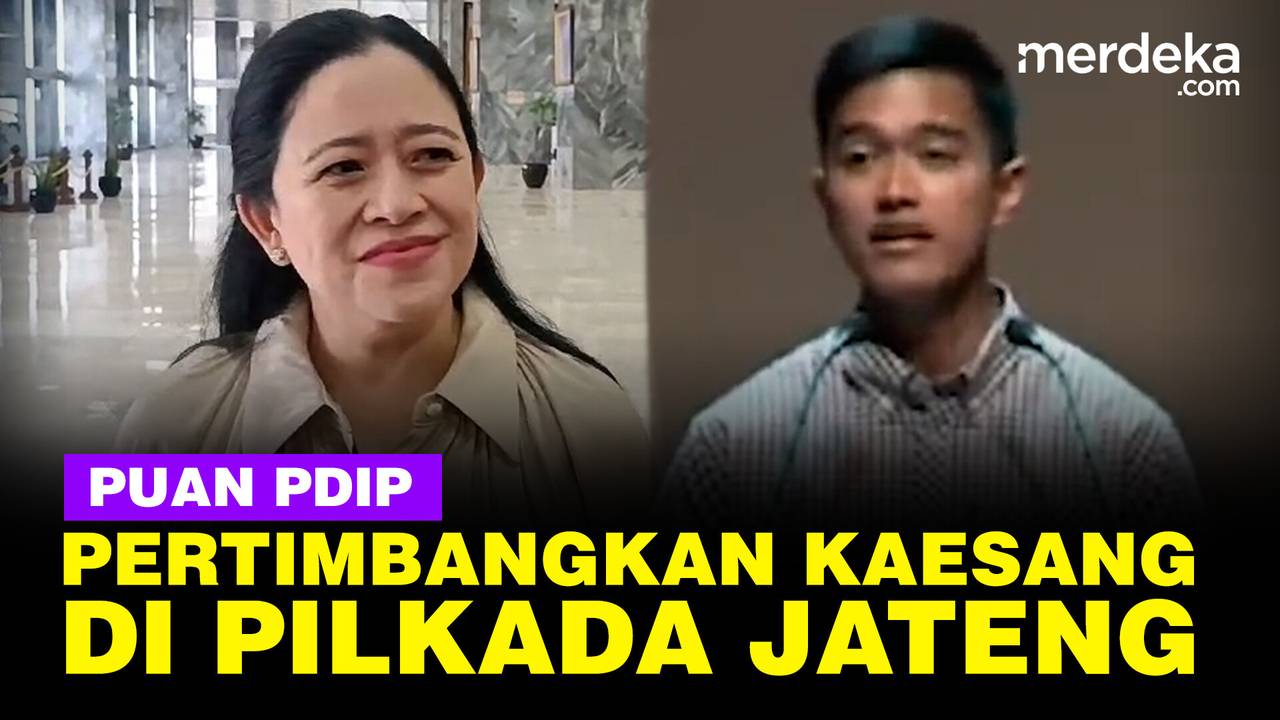 Puan Buka-bukaan PDIP Pertimbangkan Kaesang di Pilgub Jateng 2024 ...
