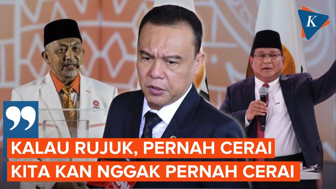 Gerindra Tanggapi Kabar Bakal Rujuk dengan PKS - Kompascom | Vidio