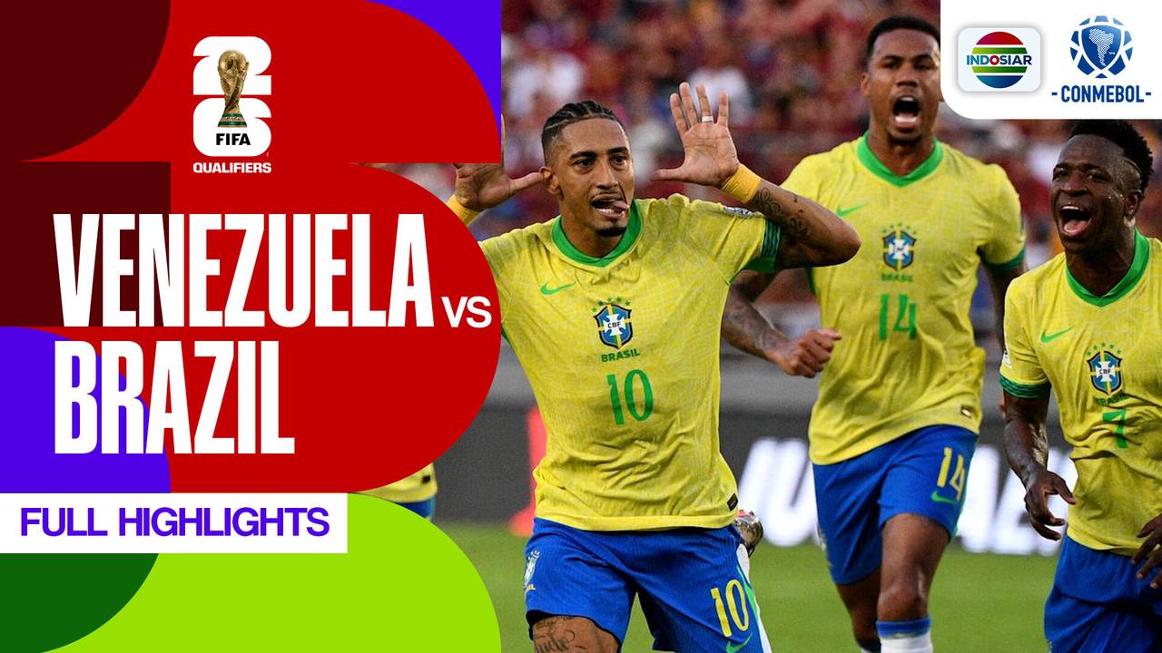 Venezuela VS Brazil - Full Highlights | FIFA World Cup 2026 Conmebol ...
