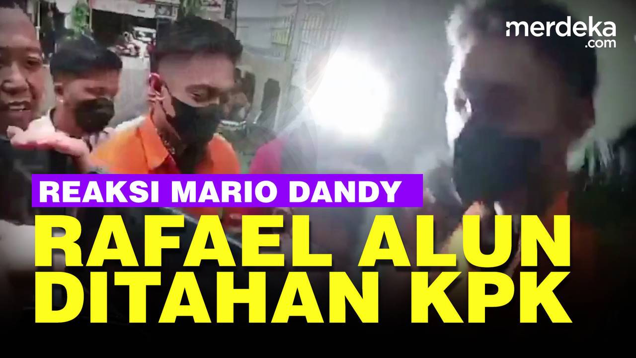 Tengok, Reaksi Mario Dandy Usai Ayahnya Rafael Alun Ditahan KPK - merdeka | Vidio