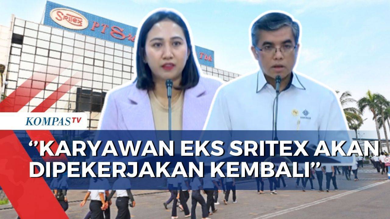 Kabar Gembira! Menaker Sebut Eks Karyawan Sritex Bisa Bekerja Kembali dalam 2 Minggu - Kompas TV ...
