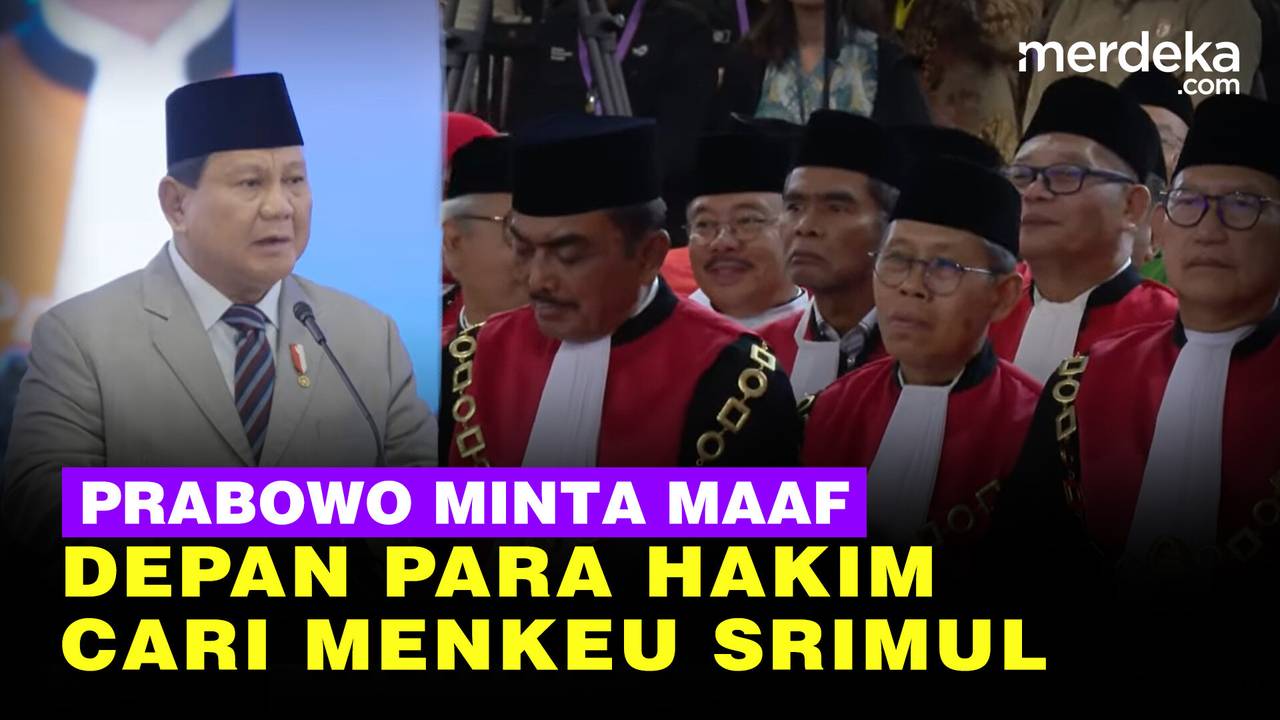 [FULL] Sikap Hormat Prabowo ke Hakim, Miris Lihat Kehidupan Para Hakim Hingga Minta Maaf ...